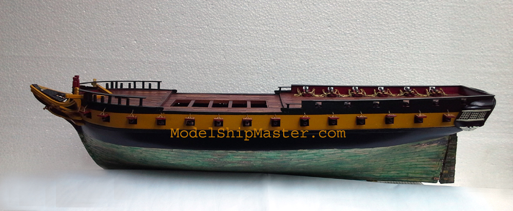 Tall Ship Uss Essex Model